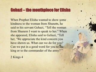 Gehazi | PPTX | Christianity | Religion & Spirituality