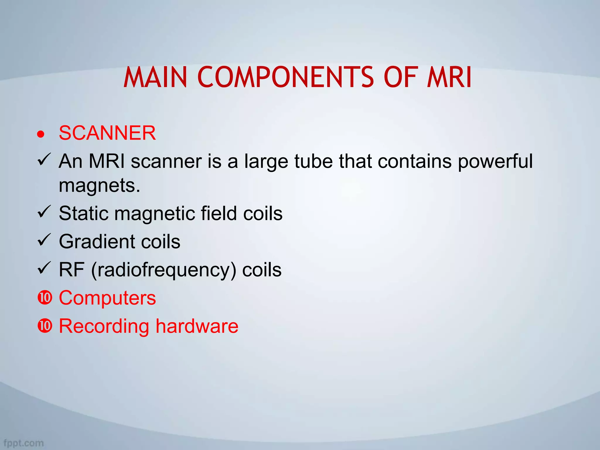 Ge health care and mri | PPTX