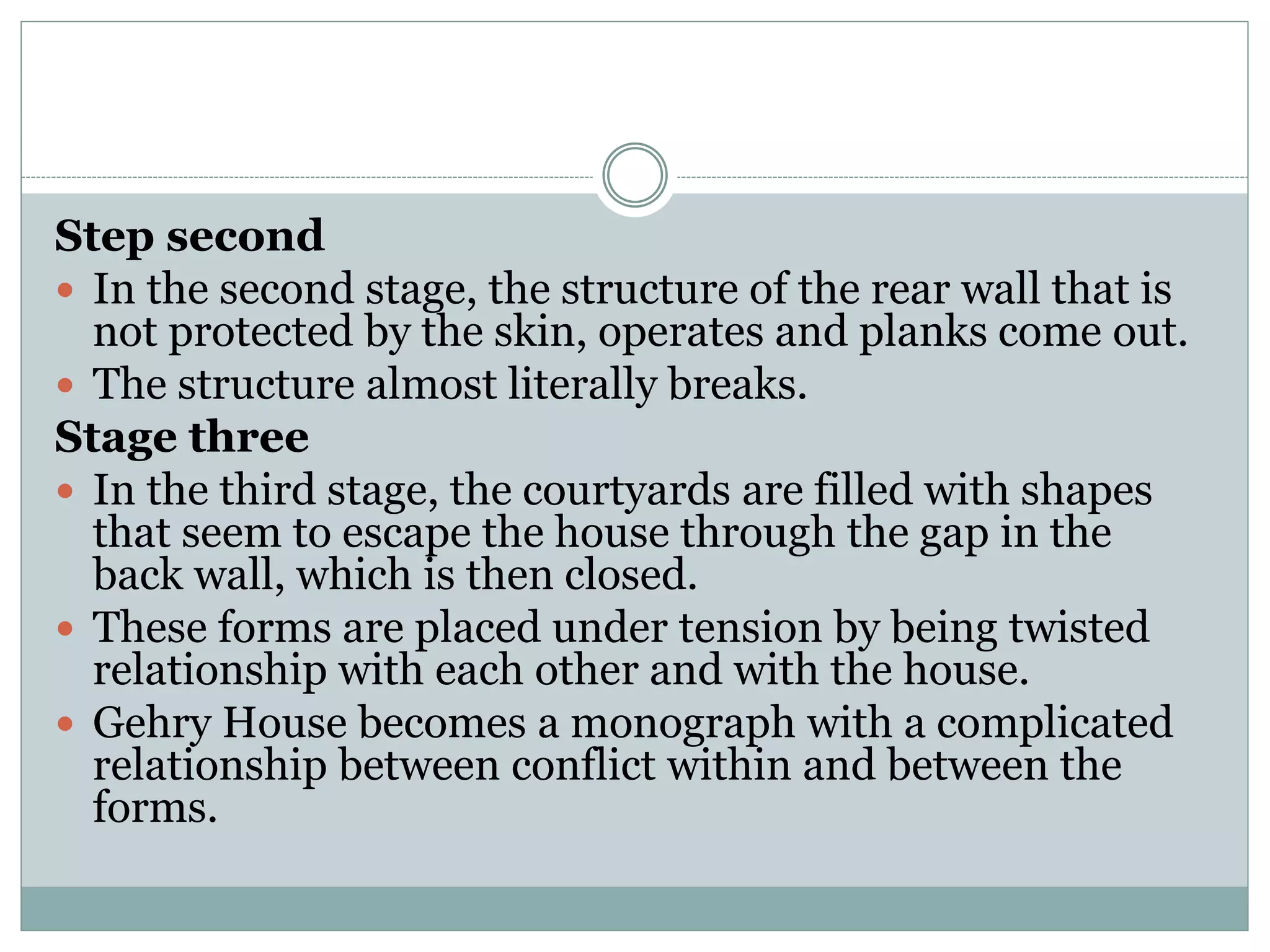 Gehry's house | PPTX