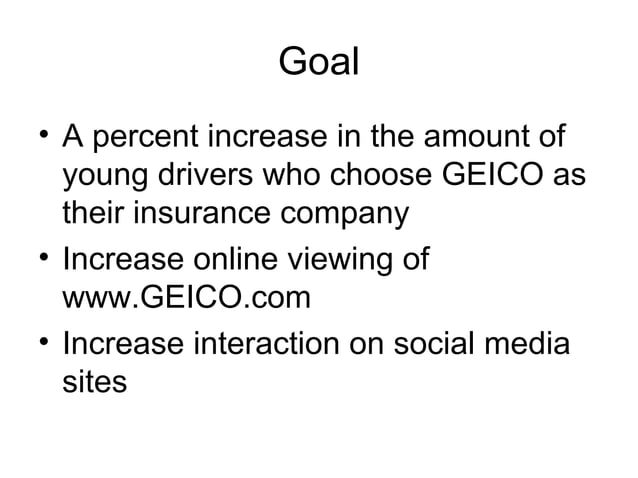 Geico | PPT | Marketing and Advertising | Business
