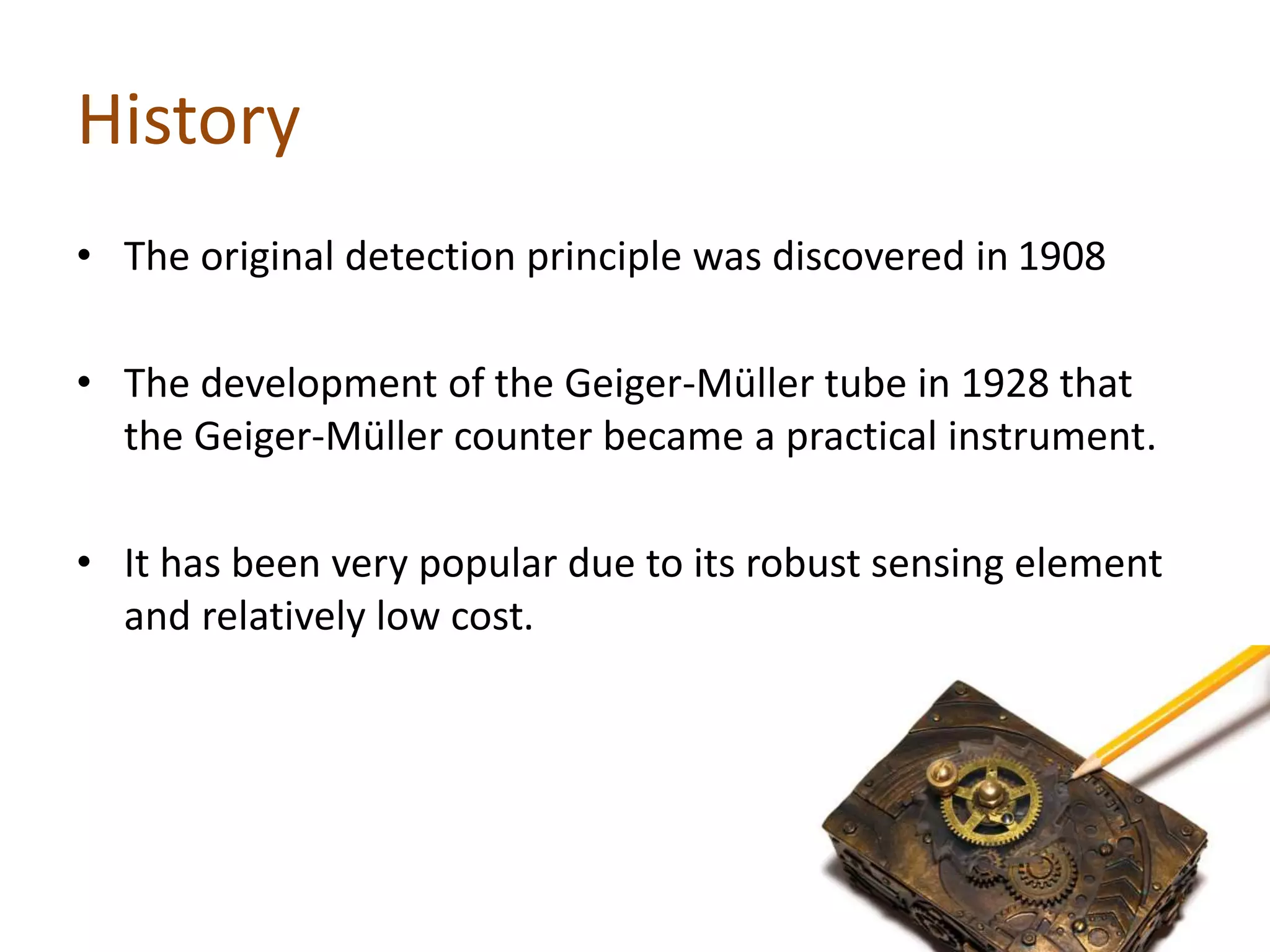 Geiger muller counter | PPTX