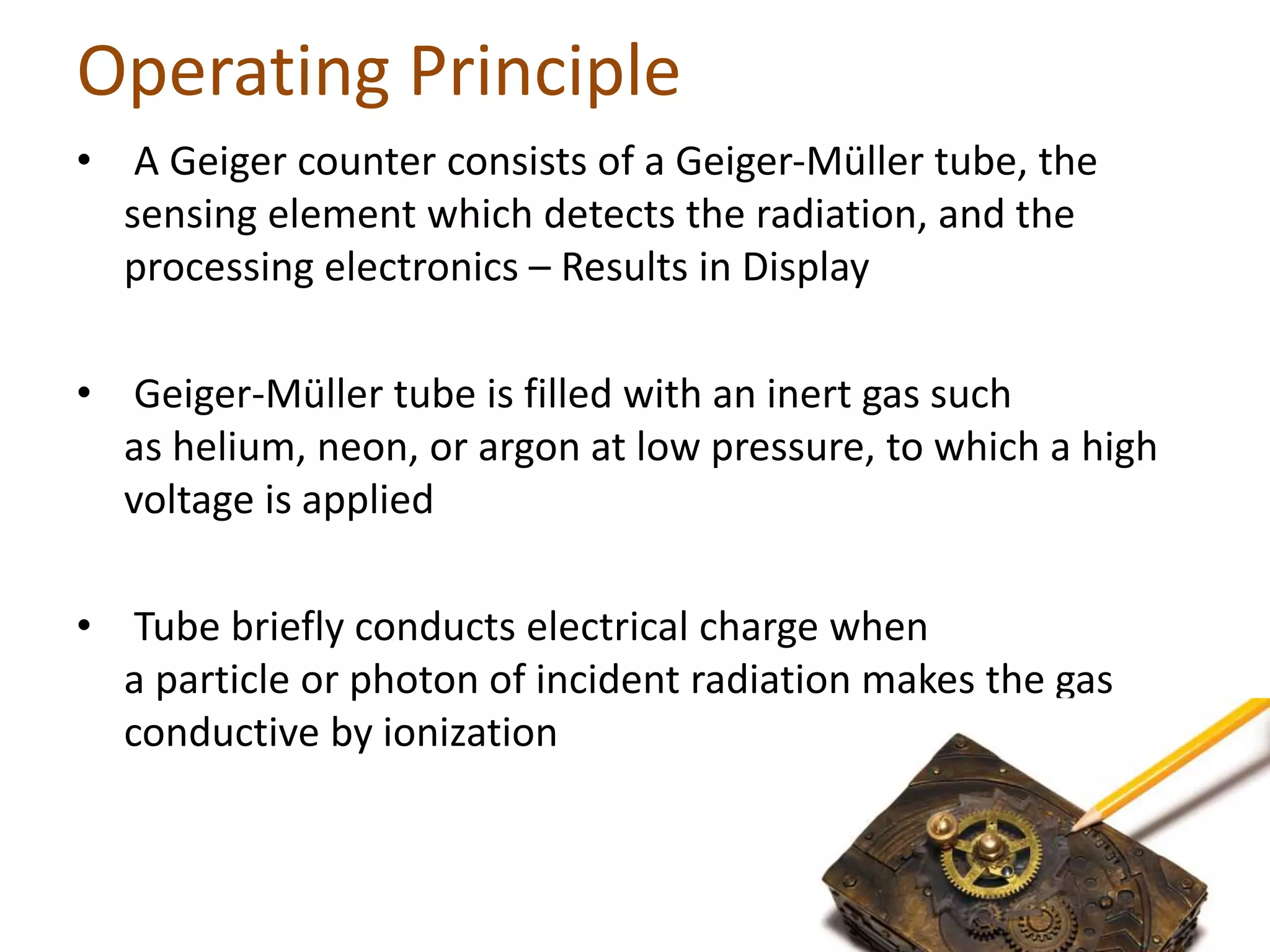 Geiger muller counter | PPTX