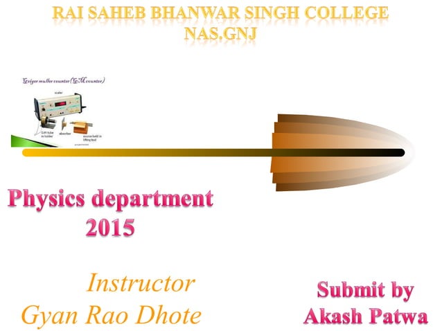Geiger counters | PPT