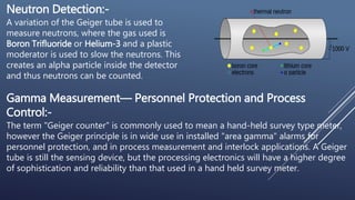 Geiger–Müller Counter | PPTX