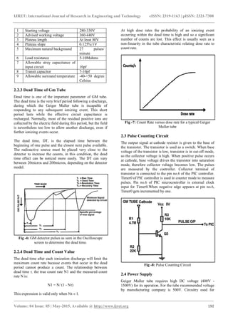 Geiger muller a thin end window tube radiation detector | PDF