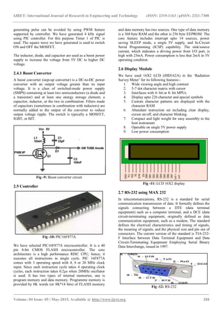 Geiger muller a thin end window tube radiation detector | PDF