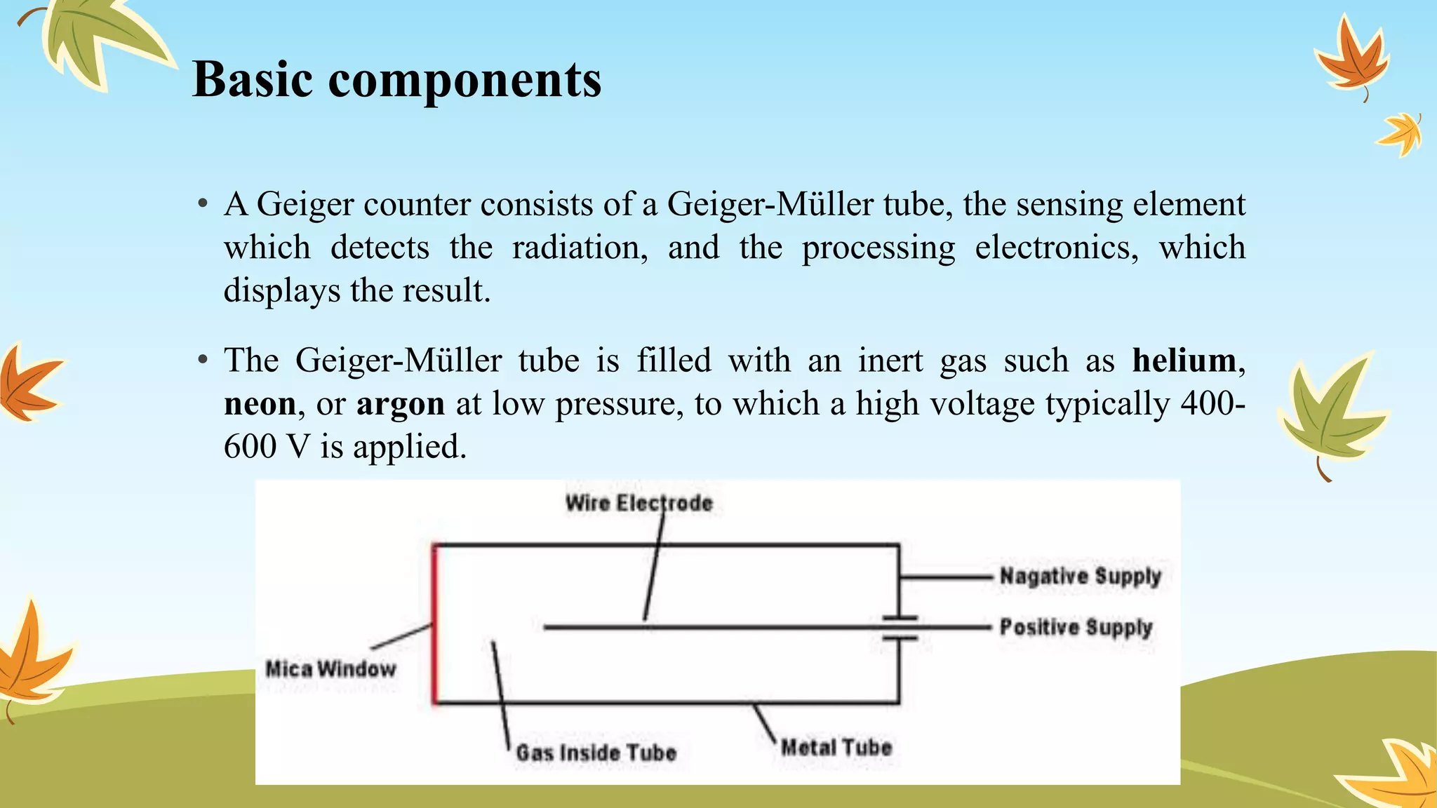 Geiger muller counter | PPTX