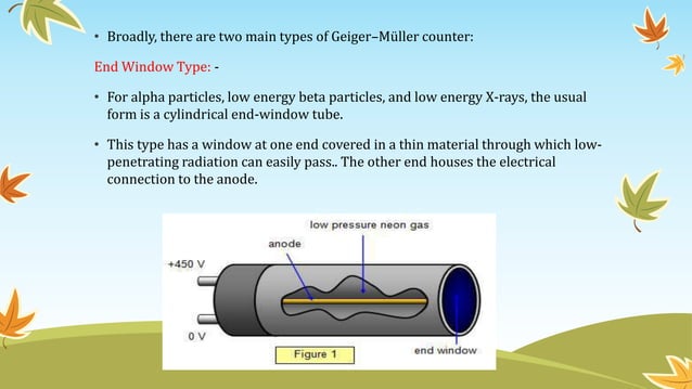 Geiger muller counter | PPTX | Chemistry | Science