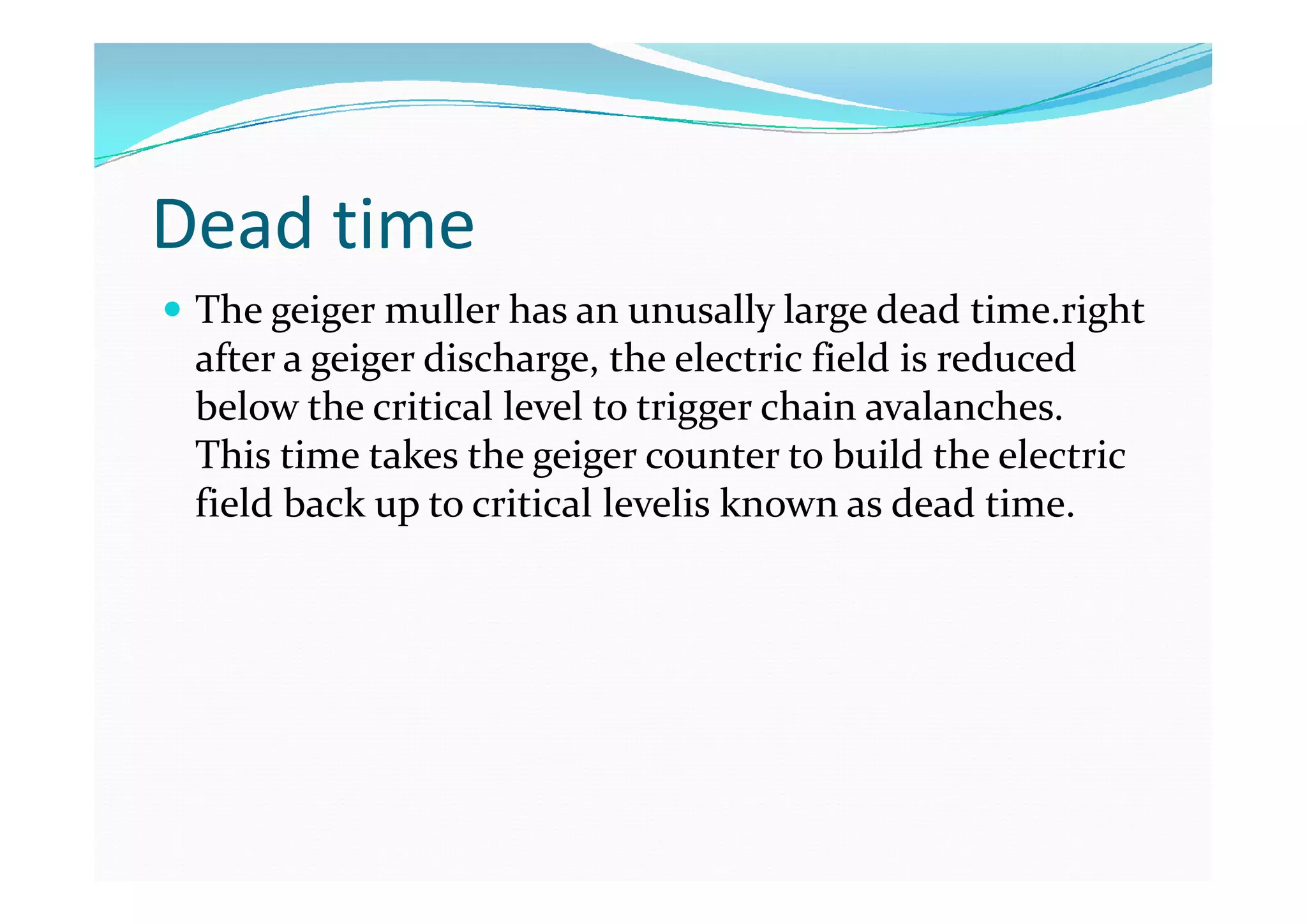 Geiger muller counting system | PDF