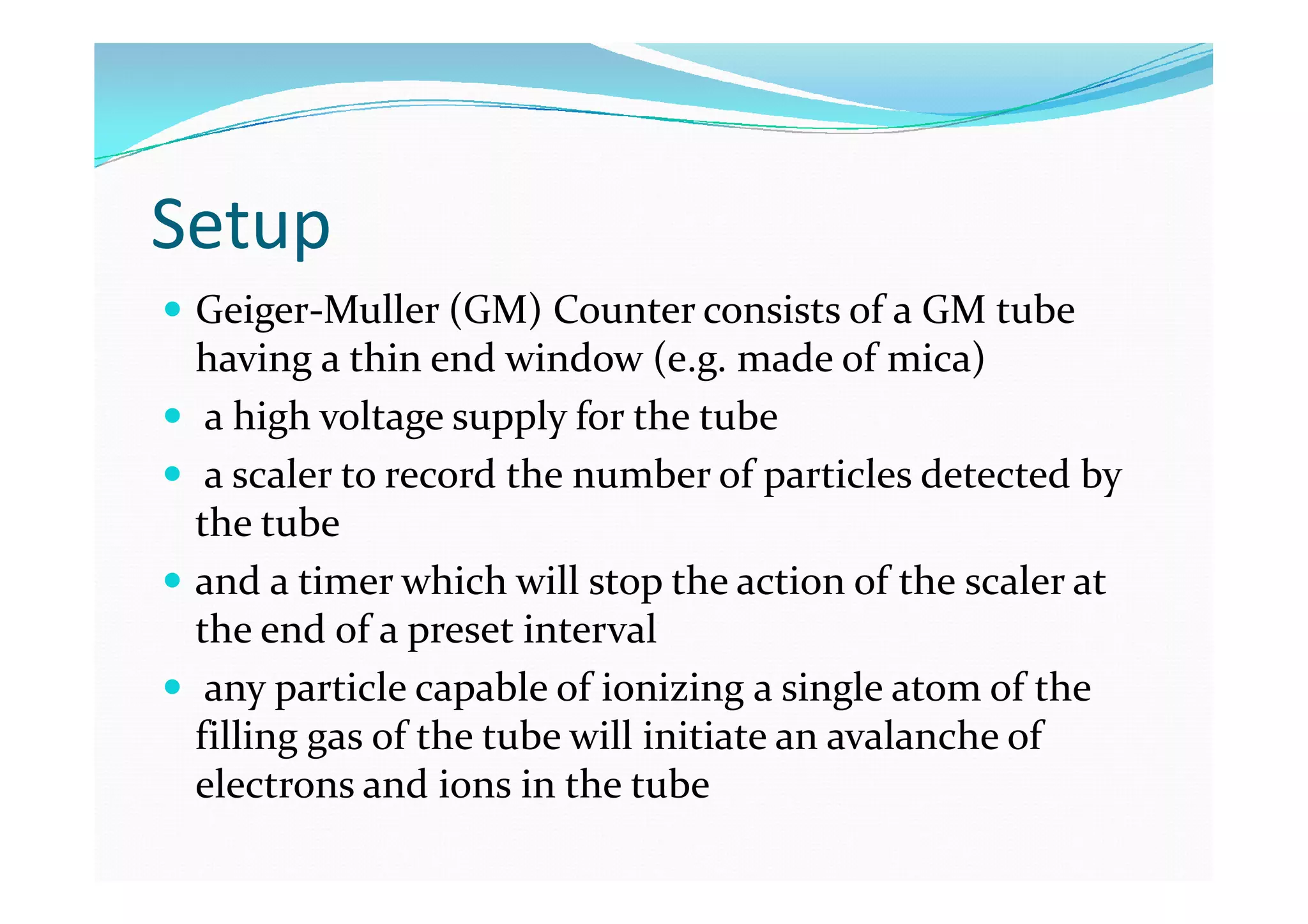 Geiger muller counting system | PDF