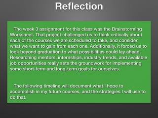 Mastery Timeline | PPT