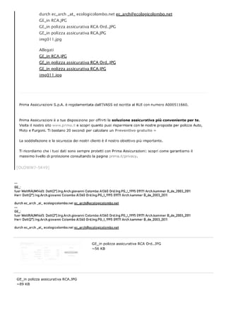 GE_in prima assicurazioni | PDF