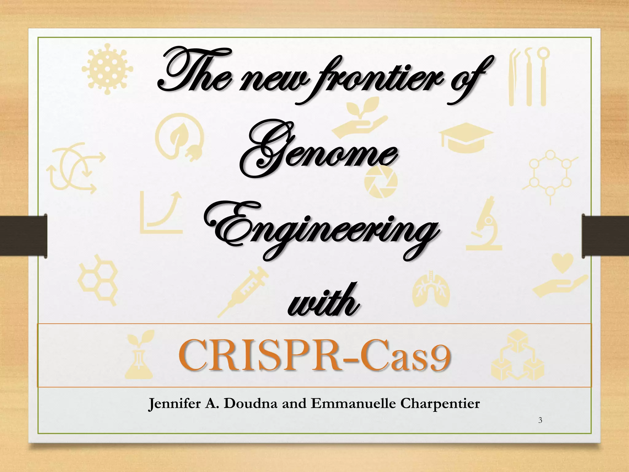 CRISPR-Cas9: The new frontier of Genome Engineering | PDF