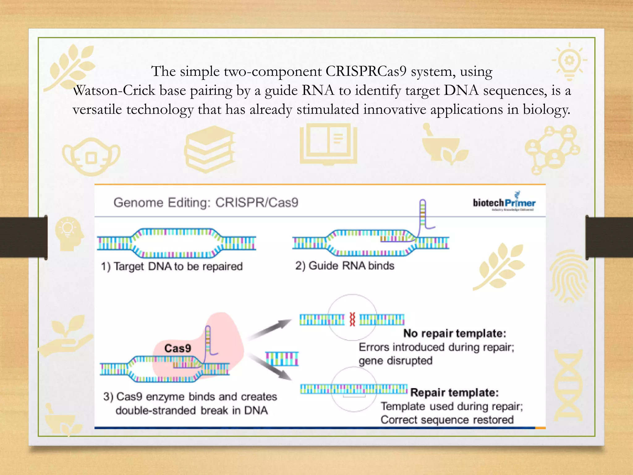 CRISPR-Cas9: The new frontier of Genome Engineering | PDF
