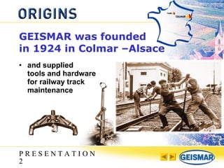 Geismar Presentation for Key Source Rail | PPS