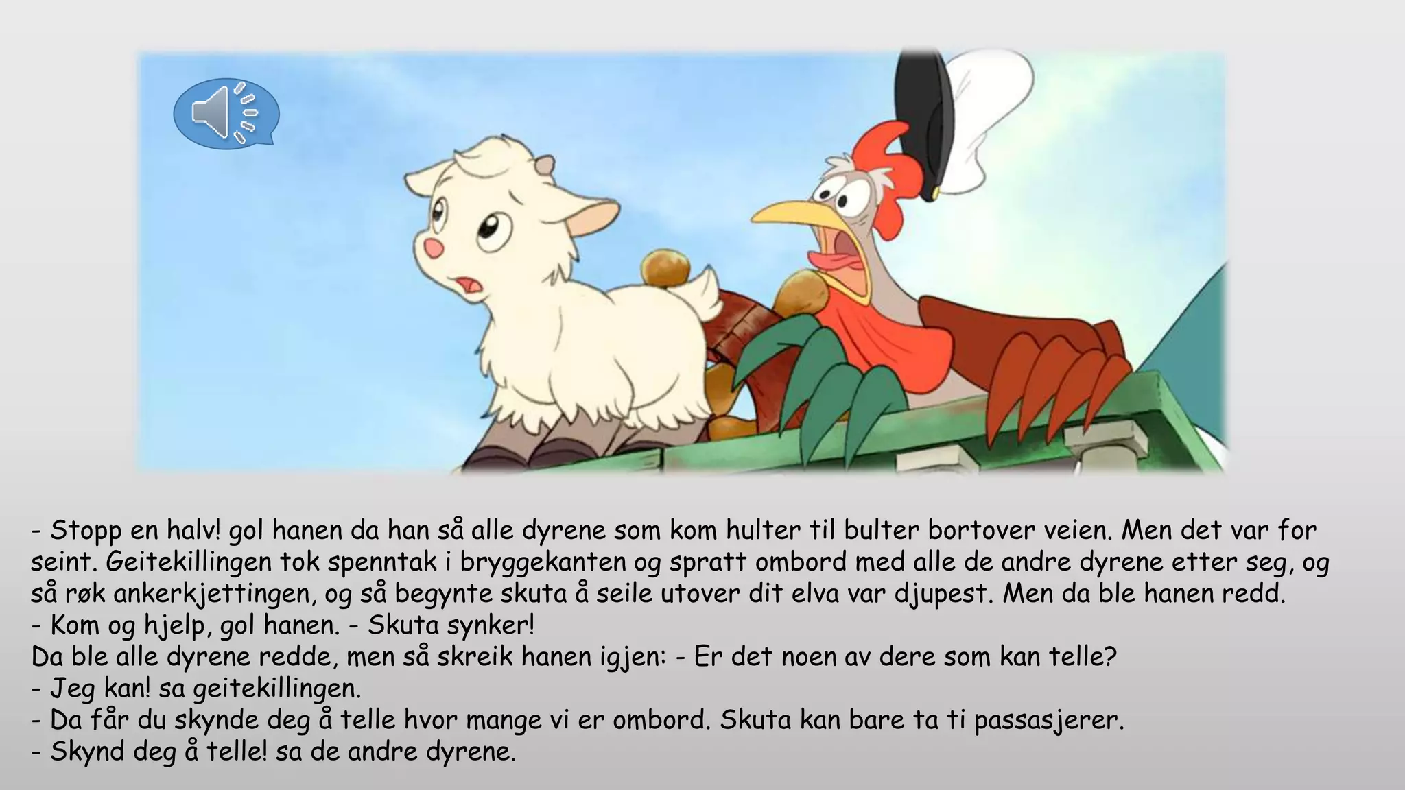 Geitekillingen som kunne telle til ti | PPTX