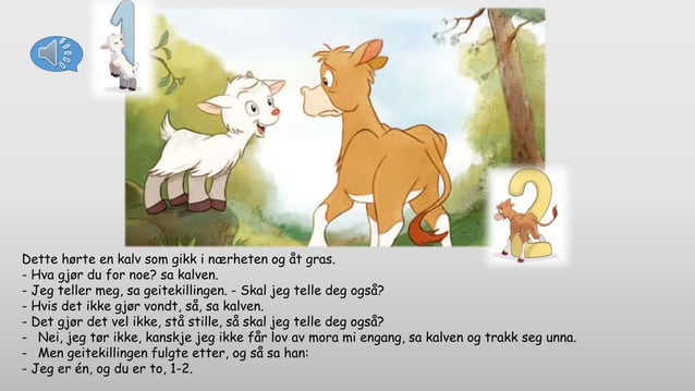 Geitekillingen som kunne telle til ti | PPTX