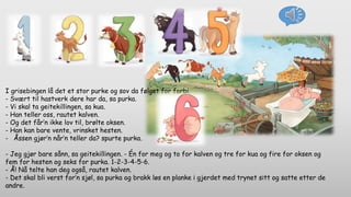 Geitekillingen som kunne telle til ti | PPTX