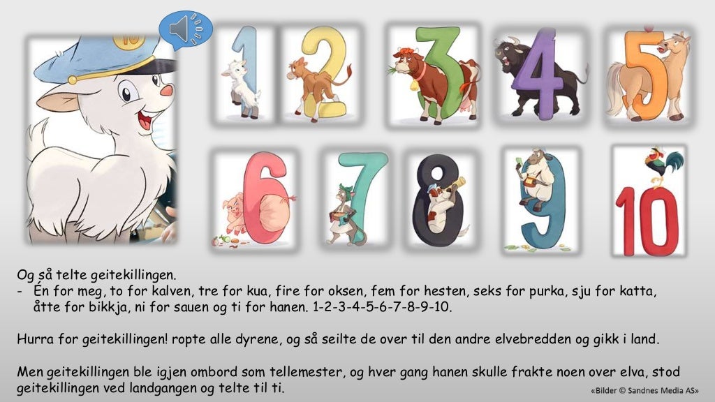 Geitekillingen som kunne telle til ti