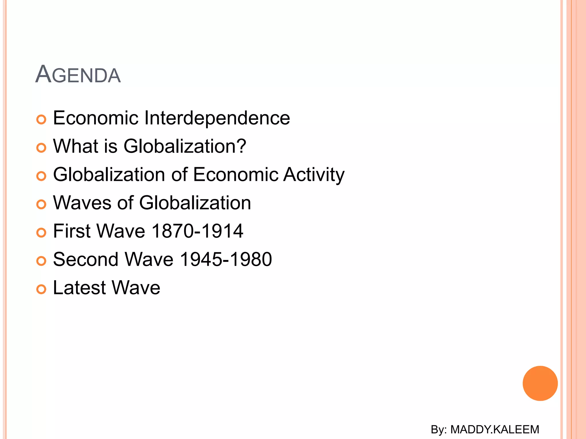 Global Economic Issues | PPTX