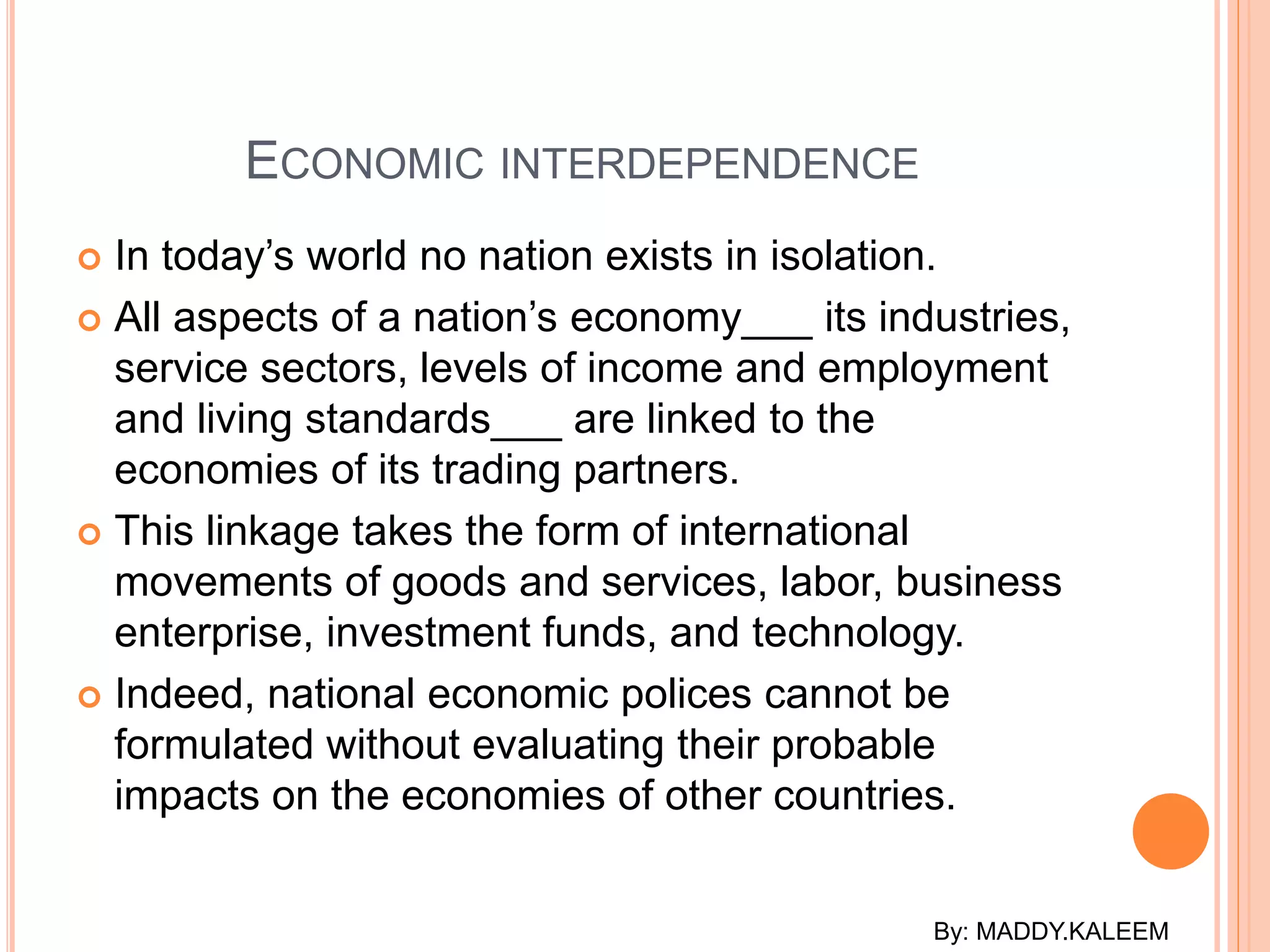 Global Economic Issues | PPTX