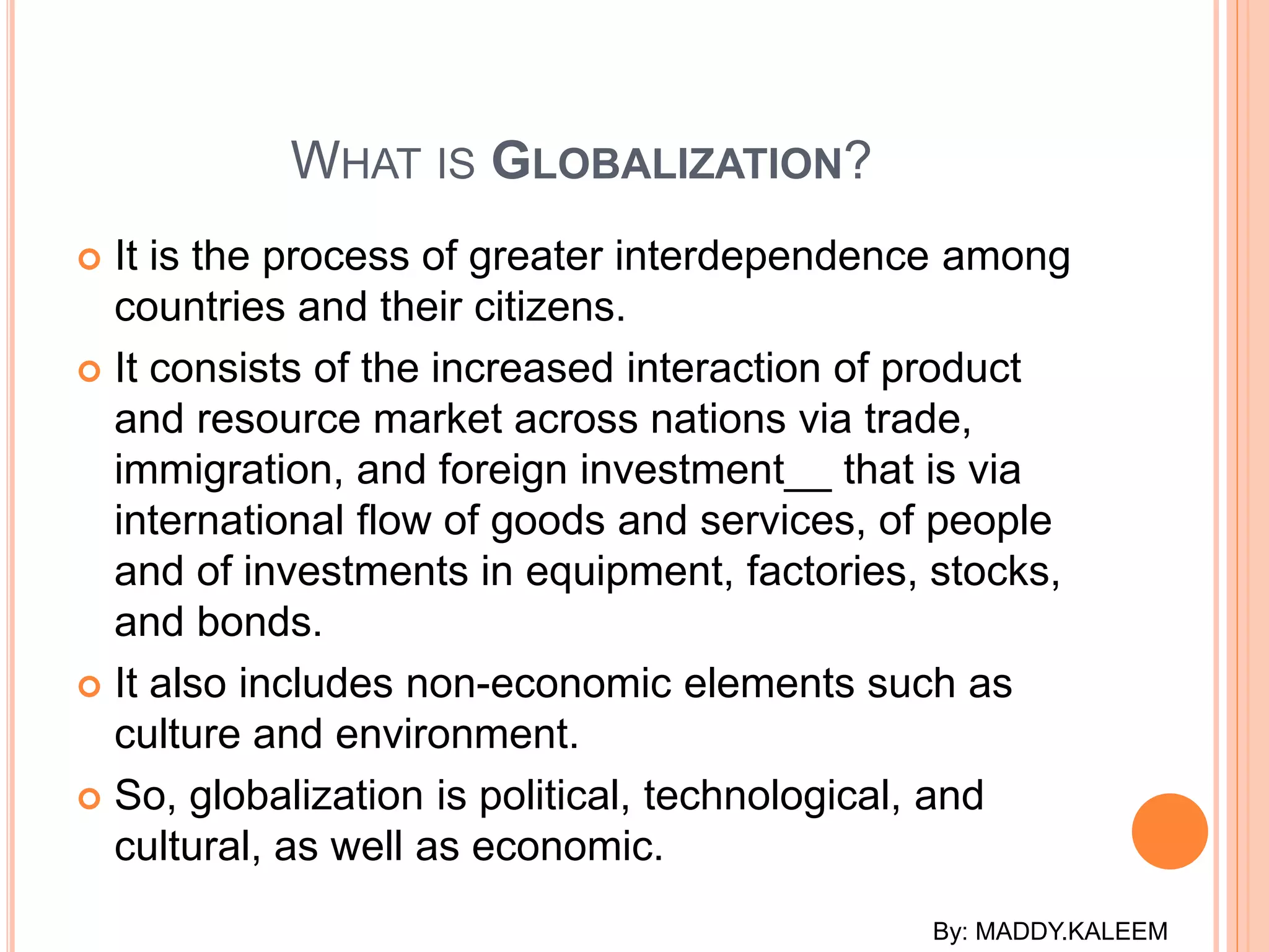 Global Economic Issues | PPTX