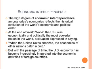 Global Economic Issues | PPTX | Business | Business and Finance