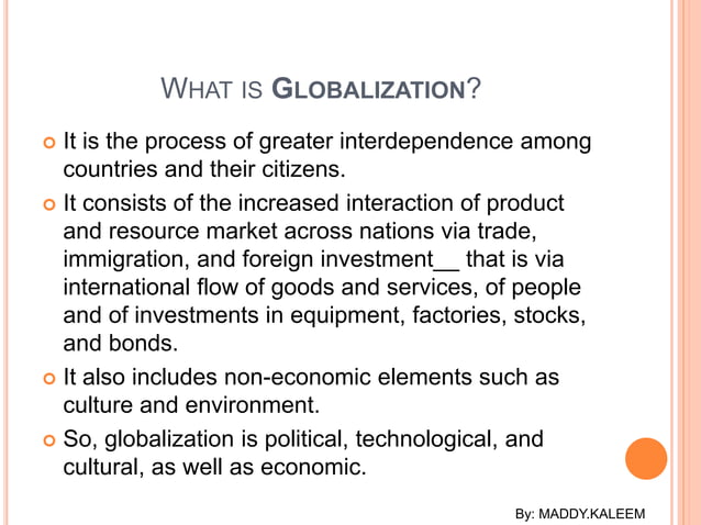 Global Economic Issues | PPTX | Business | Business and Finance