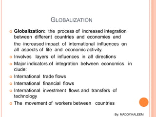 Global Economic Issues Topic 2 | PPTX