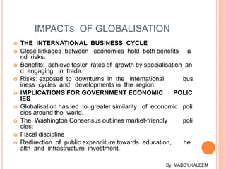 Global Economic Issues topic 4 | PPTX