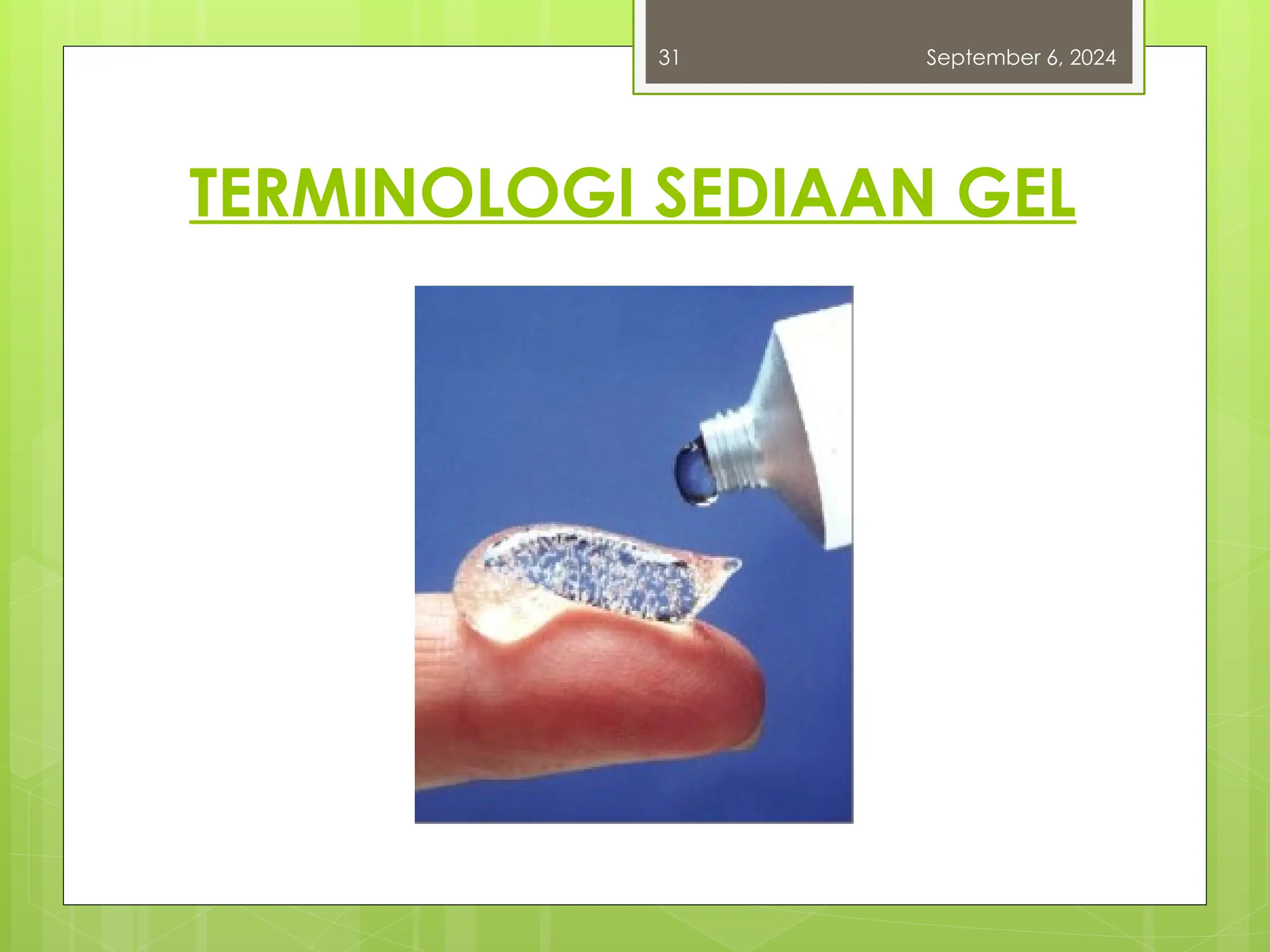 Formulasi Sediaan Gel (Teknologi Sediaan Semi Padat) | PPTX