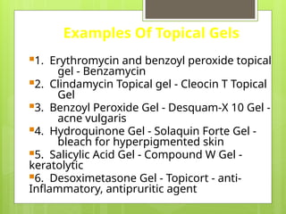 Formulasi Sediaan Gel (Teknologi Sediaan Semi Padat) | PPTX