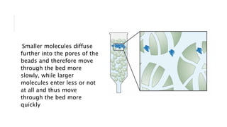 Gel filtration chromatography | PPTX