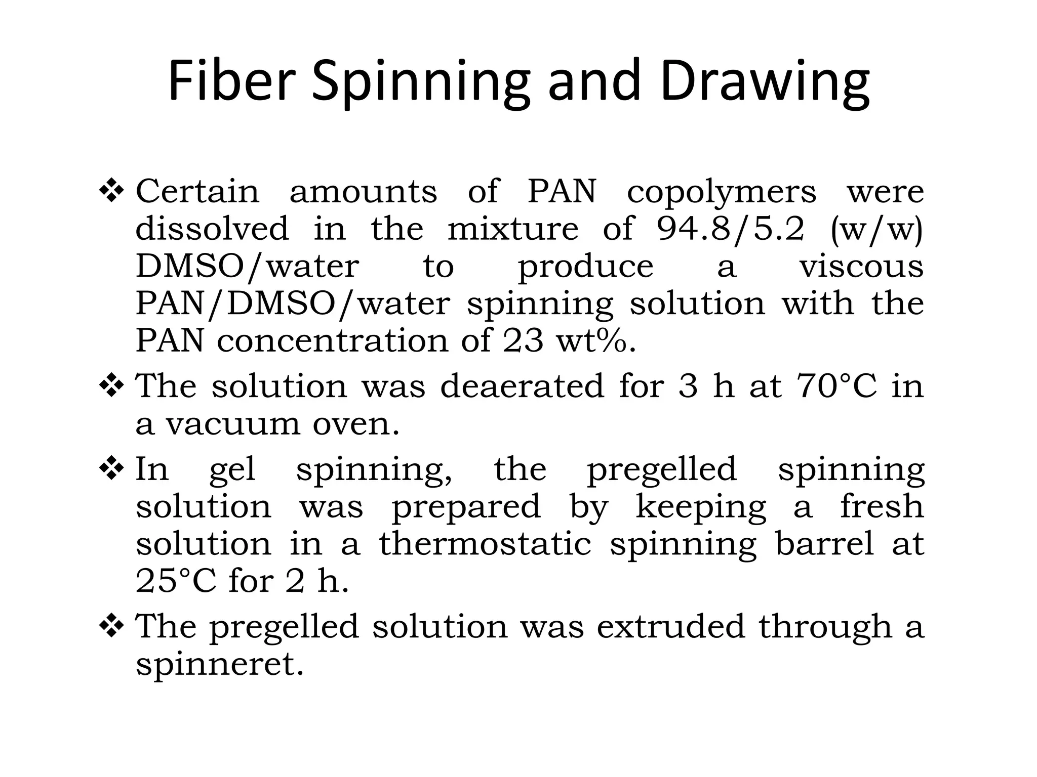 Gel spun polyethylene fibres | PPTX