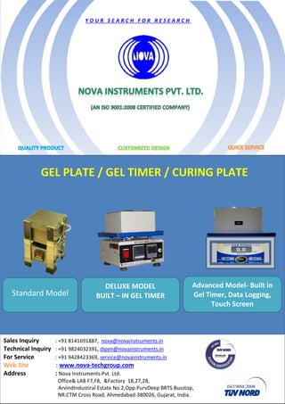 Gel timer | PDF