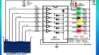 Water Level Indicator (Mini project) | PPTX
