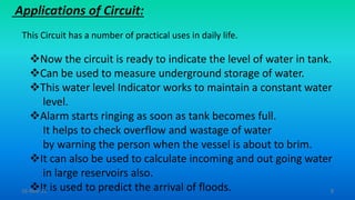 Water Level Indicator (Mini project) | PPTX