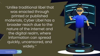 GEL 221 - Group 1 PPT (Cyber Libel & Security).pptx