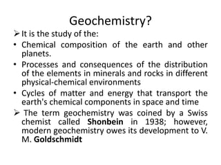 GEL 325 Introduction to Geochemistry.pptx