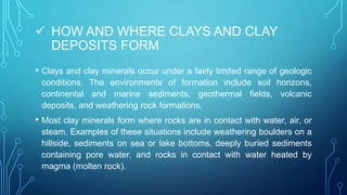clay Deposit | PPTX
