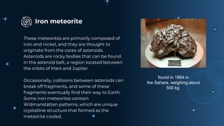 Meteorites and its composition.pptx