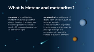 Meteorites and its composition.pptx