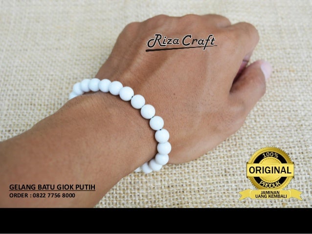 082 27 7568000, Gelang Batu Giok Salju