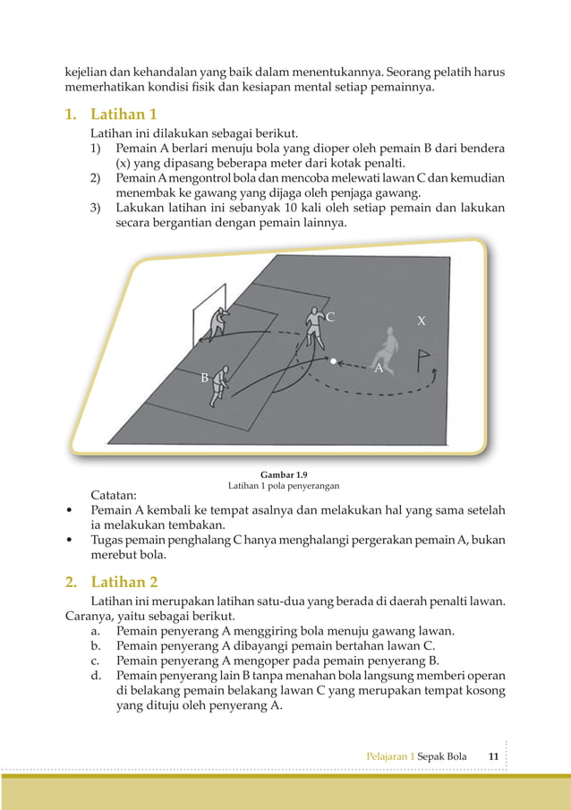 Gelanggang pendidikan jasmani olahraga dan kesehatan sma kelas xi ...
