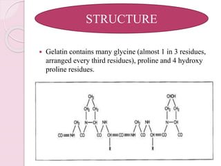 Gelatin Structure