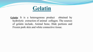 Gelatin | PPTX