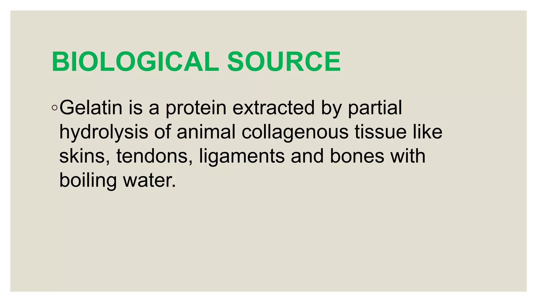 Gelatin | PPTX