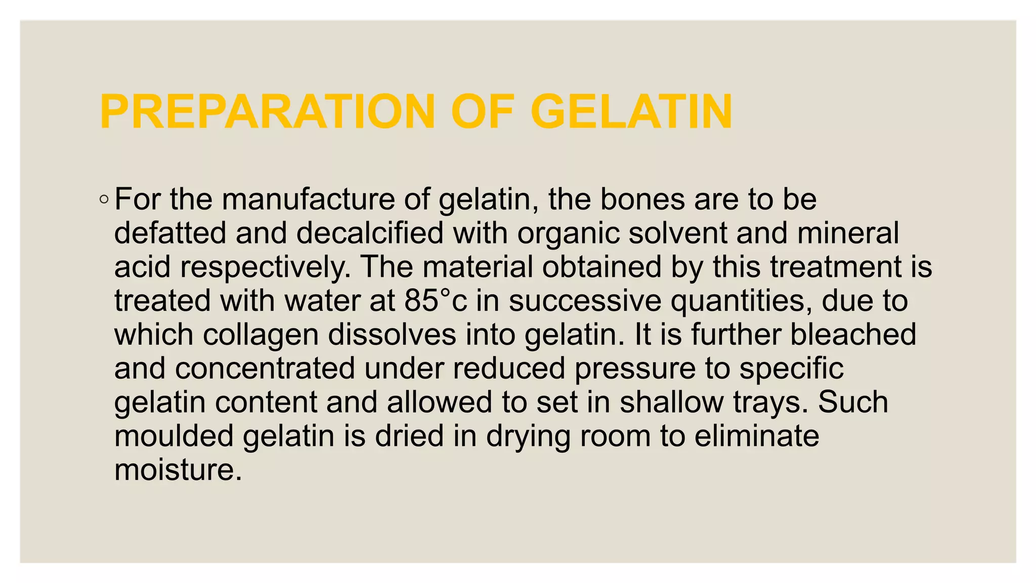 Gelatin | PPTX