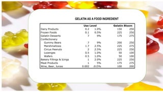 Gelatin : Project feasibility | PDF