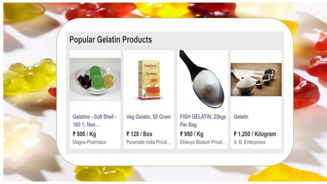 Gelatin : Project feasibility | PDF